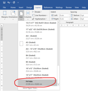 Cara Setting Ukuran F4 secara Permanen di Microsoft Office - Nurul ...